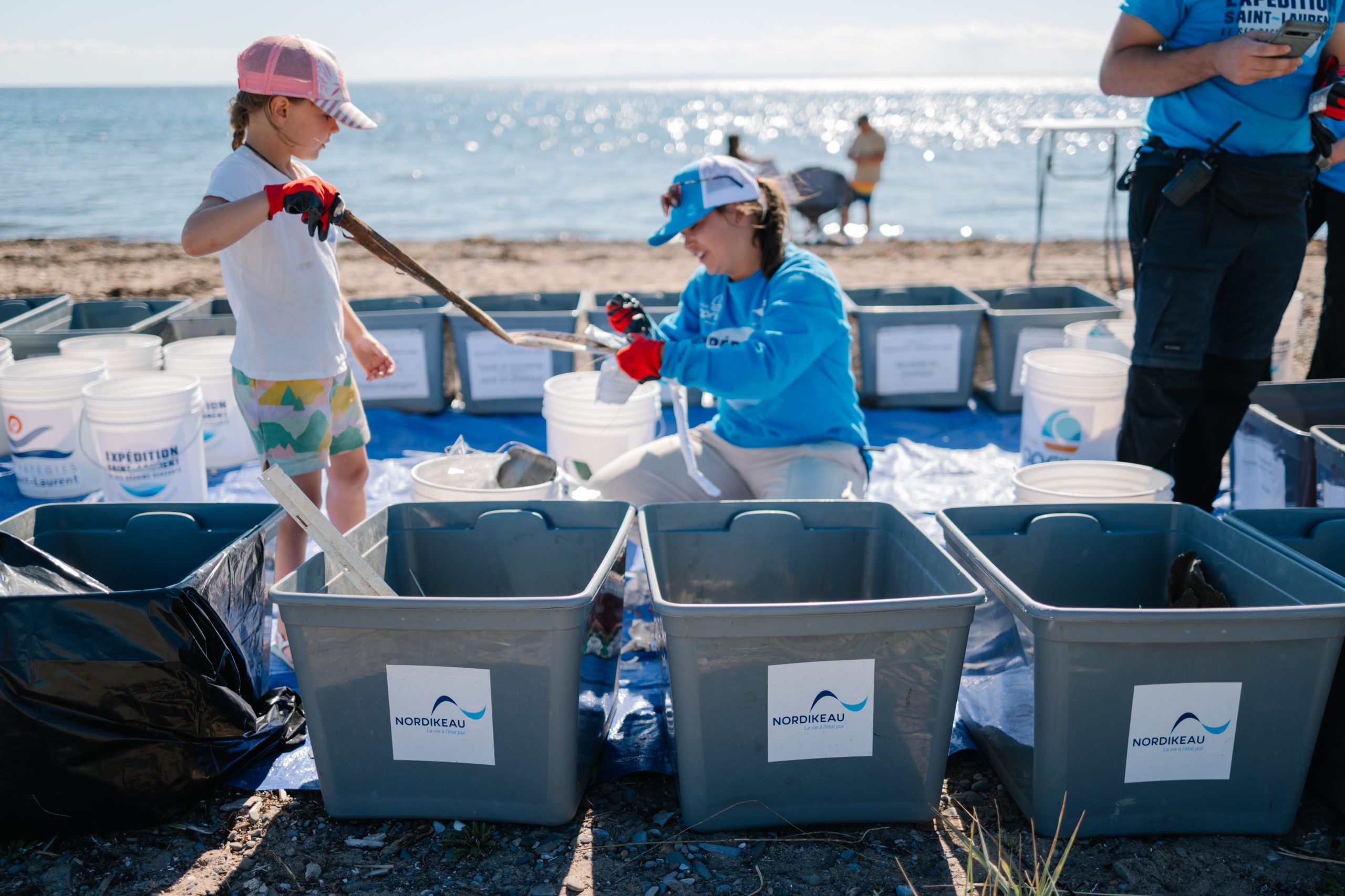 Saint-Laurent: 14 tonnes de déchets ôtées | Le Soir Gaspésie